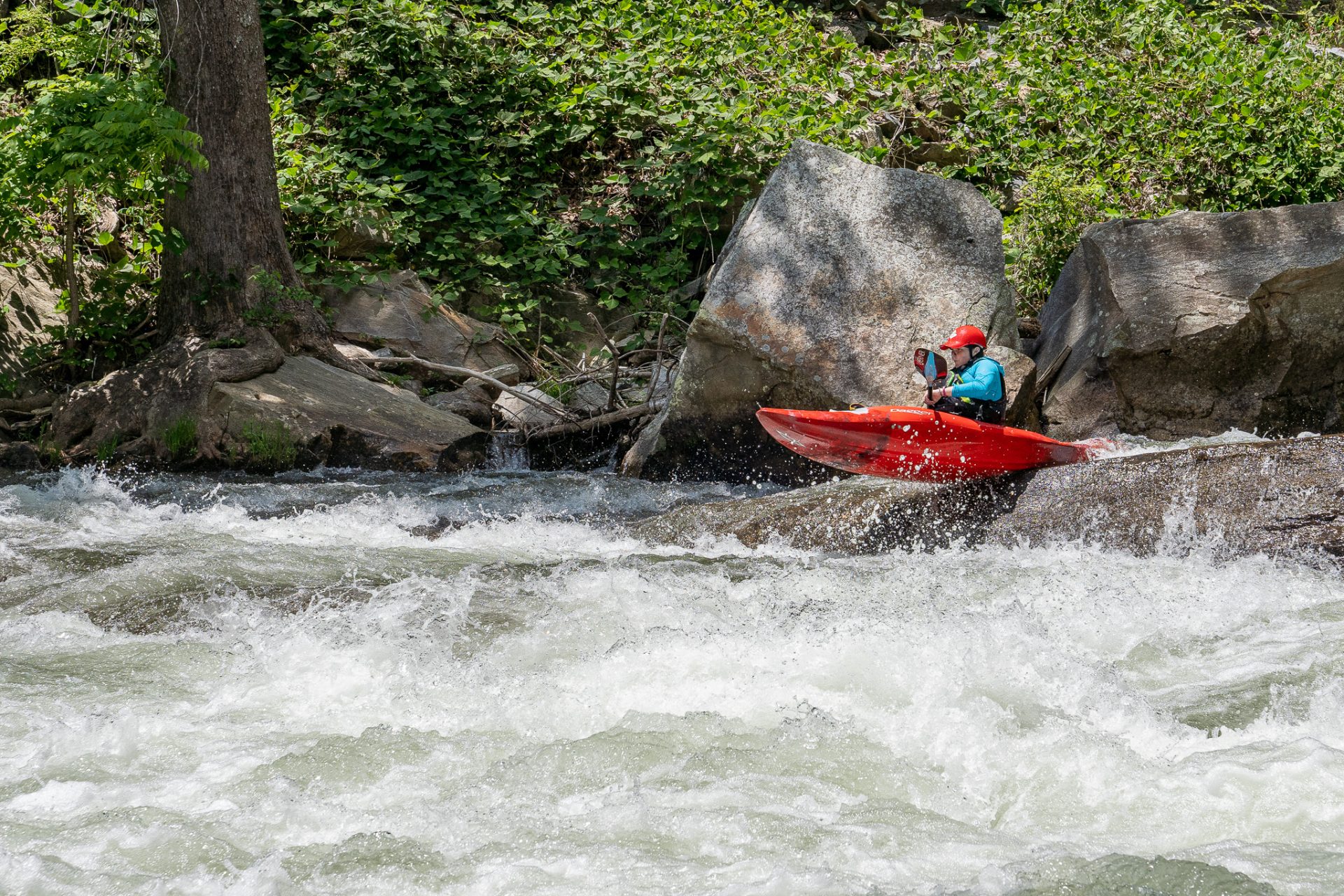 Healthcare Workers- Kayaking in the Berkshires with First Descents!